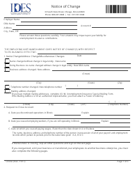 Form UI-50A - Fill Out, Sign Online and Download Fillable PDF, Illinois ...