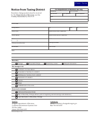 Form 150-504-407 Download Fillable PDF or Fill Online Boundary Change Notice From Taxing ...