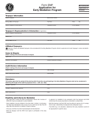 Form EMP - Fill Out, Sign Online and Download Printable PDF ...