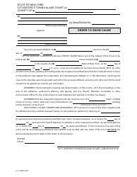 Form LT-T-OSC Download Printable PDF or Fill Online Order to Show Cause ...