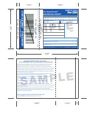 Sample PS Form 3813-P - Fill Out, Sign Online and Download Printable ...