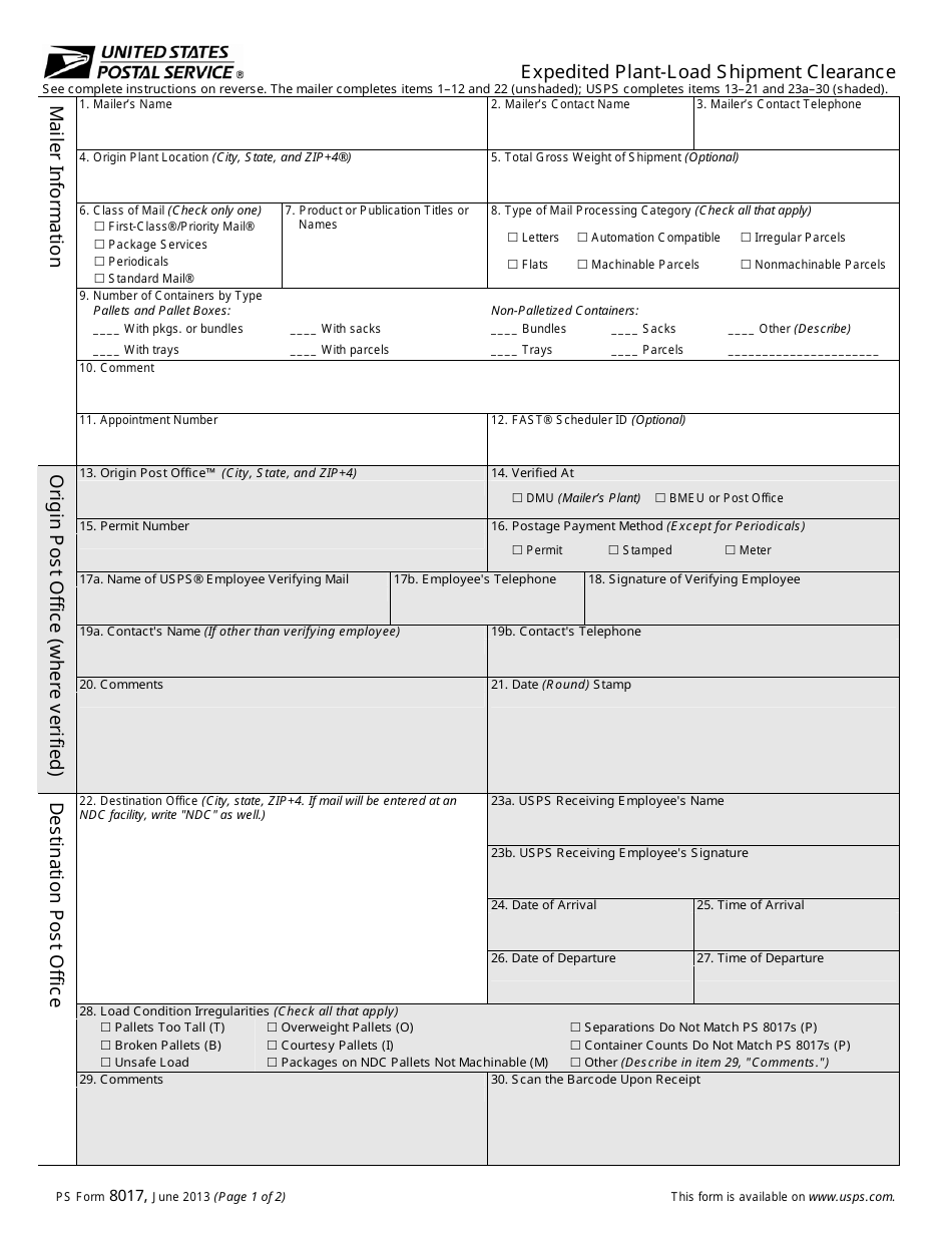 Ps Form 3575 Download Printable Pdf Or Fill Online