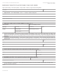 Form LIC995a Download Fillable PDF or Fill Online Family Child Care ...