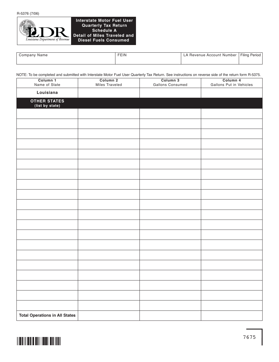 Form R-5376 - Fill Out, Sign Online and Download Fillable PDF ...