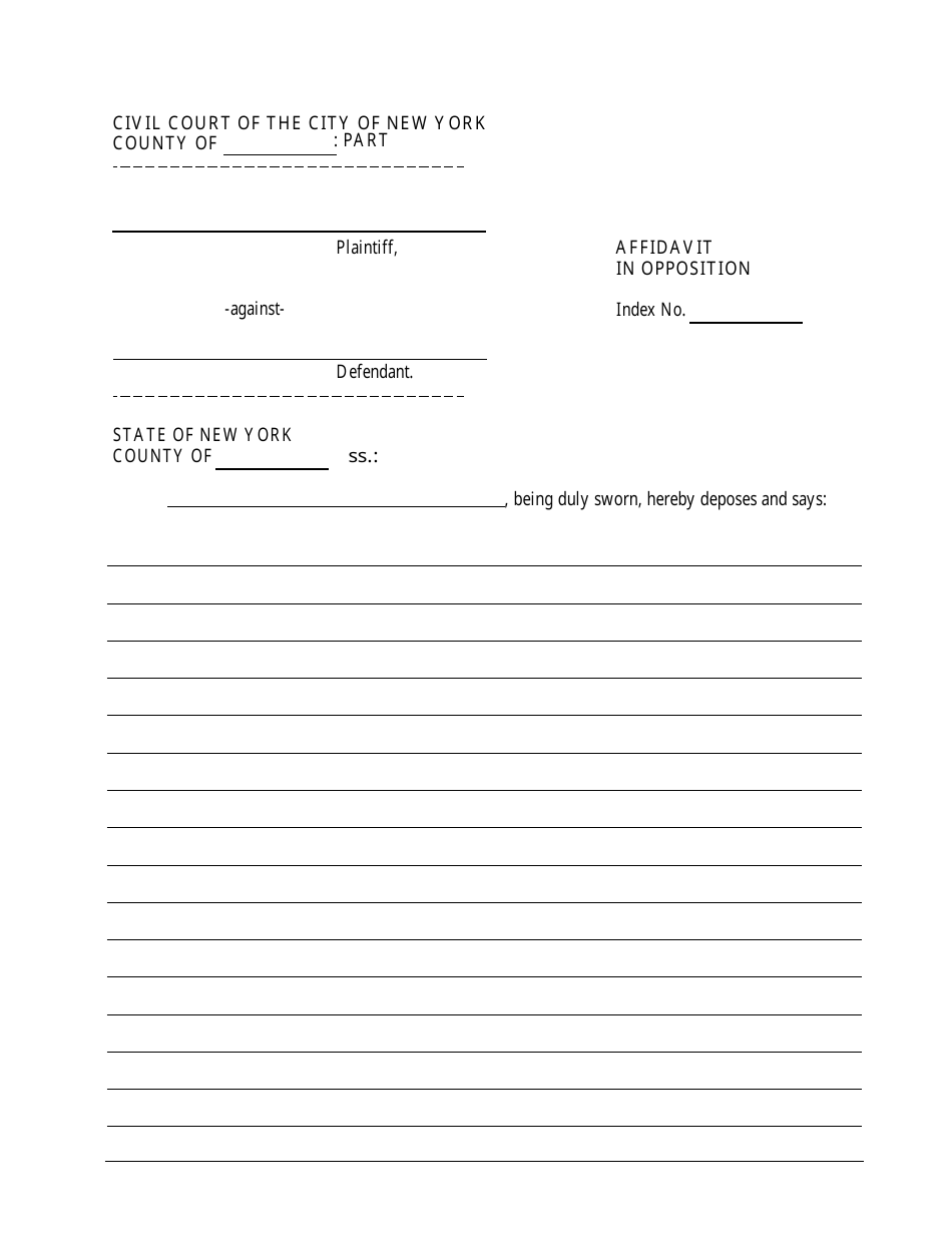 Form CIV-GP-122 - Fill Out, Sign Online and Download Fillable PDF, New ...