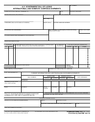 Form SF-1103 Download Fillable PDF or Fill Online U.S. Government Bill ...