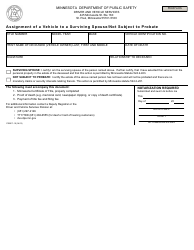 Form PS2071-10 Download Fillable PDF or Fill Online Assignment of a ...