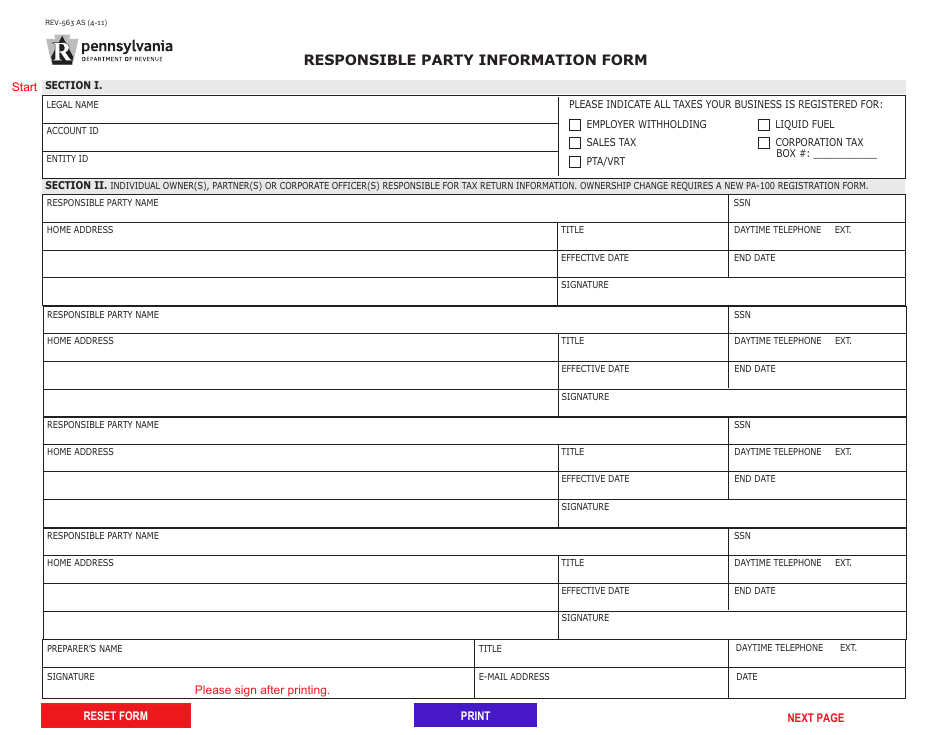 Form REV-563 - Fill Out, Sign Online and Download Fillable PDF ...