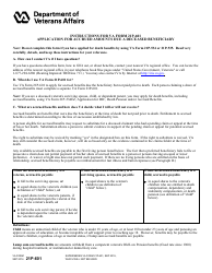 VA Form 21P-534 Download Fillable PDF or Fill Online Application for ...