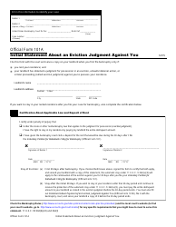 Official Form 101A Download Printable PDF or Fill Online Initial ...
