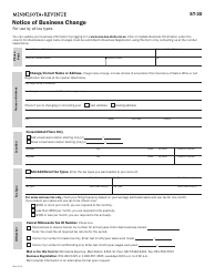 Form ST-30 Download Fillable PDF or Fill Online Notice of Business ...
