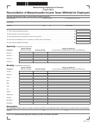 Form M-3 Download Printable PDF or Fill Online Reconciliation of ...