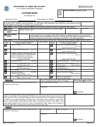 CBP Form 301 - Fill Out, Sign Online and Download Fillable PDF ...