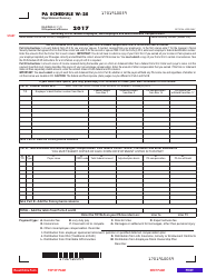 Form PA-40 Schedule W-2S Download Fillable PDF or Fill Online Wage Statement Summary - 2017 ...