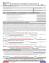 Form PA-8879 Download Fillable PDF or Fill Online Pennsylvania E-File ...