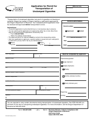 Form 150-105-012 - Fill Out, Sign Online and Download Fillable PDF, Oregon | Templateroller