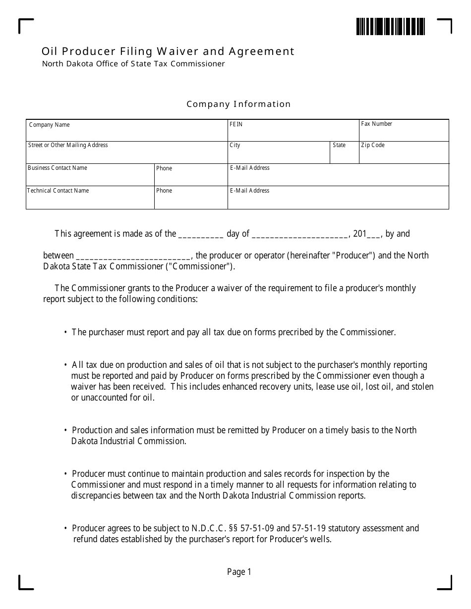 Form 29404 - Fill Out, Sign Online and Download Fillable PDF, North ...