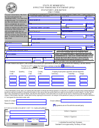 Form CNS-1 - Fill Out, Sign Online and Download Fillable PDF, Minnesota | Templateroller