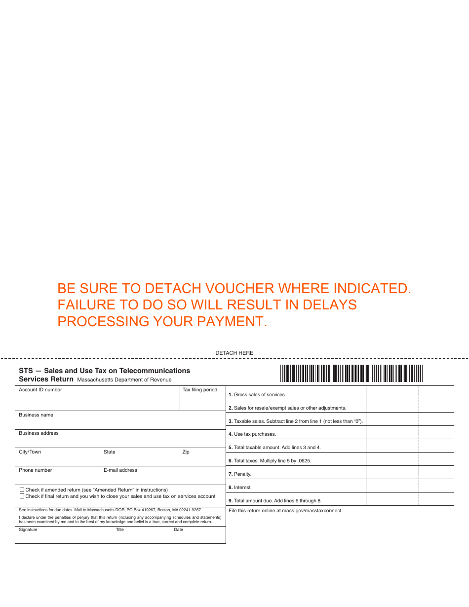 Form STS - Fill Out, Sign Online and Download Printable PDF ...