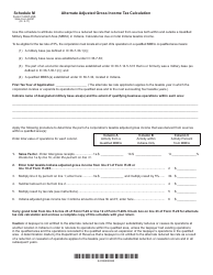 State Form 56097 (IT-20; IT-20S) Schedule M - Fill Out, Sign Online and ...