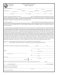 State Form 41528 (M-219) Download Fillable PDF or Fill Online Permit ...