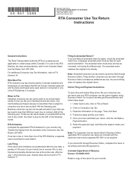 Form CU-1 Download Printable PDF or Fill Online Consumer Use Tax Form ...