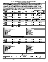 USAREC Form 1011 Download Fillable PDF or Fill Online Official Army ...