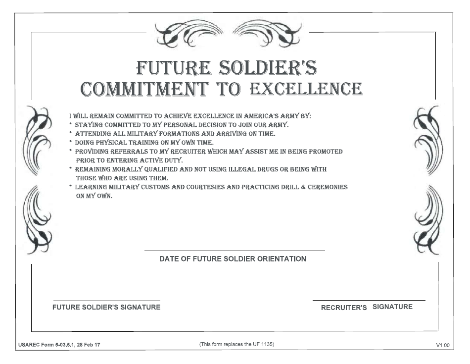 USAREC Form 5-03.5.1 - Fill Out, Sign Online and Download Fillable PDF ...