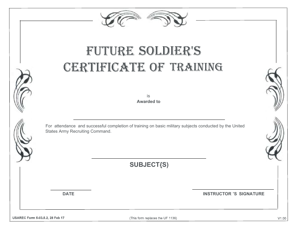 USAREC Form 5-03.5.2 - Fill Out, Sign Online and Download Fillable PDF ...