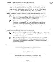 Form 19 Download Fillable PDF or Fill Online Certificate of Compliance ...