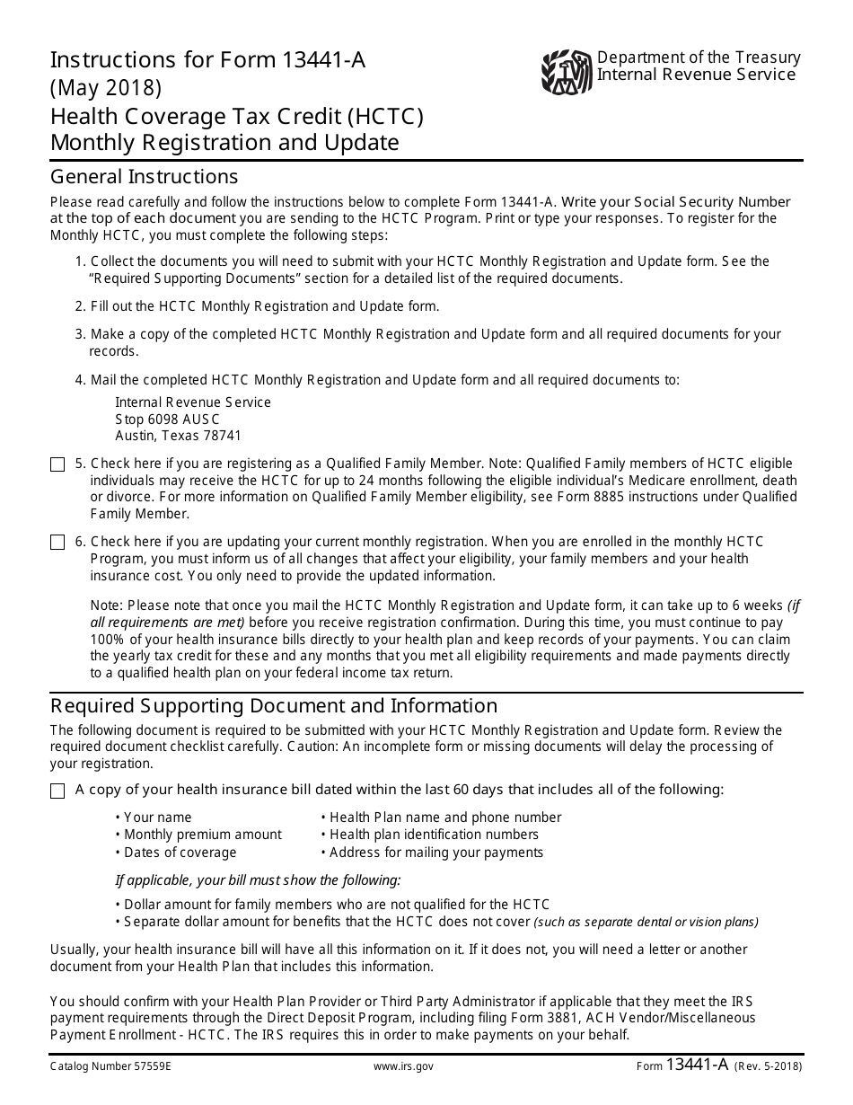 IRS Form 13441-A - Fill Out, Sign Online and Download Fillable PDF ...