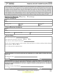Form FS-48 Download Fillable PDF or Fill Online Financial Security ...