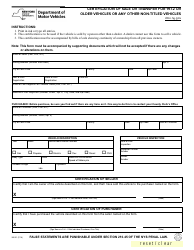 Form MV-51 Download Fillable PDF or Fill Online Certification of Sale ...