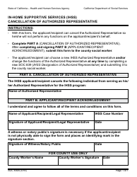 Form SOC839A Download Fillable PDF or Fill Online In-home Supportive ...