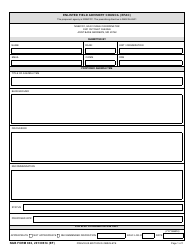 NGB Form 802 Download Printable PDF or Fill Online Enlisted Field ...