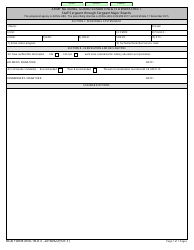 NGB Form 3621 Download Fillable PDF, Ang Eligibility Checklist for ...