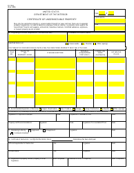 Form DI-103A Download Fillable PDF or Fill Online Certificate of ...