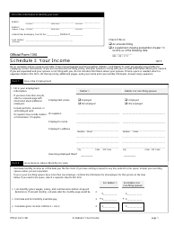 Official Form 106I Schedule I - Fill Out, Sign Online and Download ...