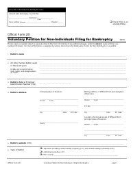 Official Form 201 - Fill Out, Sign Online and Download Printable PDF ...
