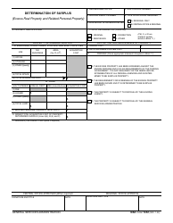 GSA Form 1432 Download Fillable PDF or Fill Online Determination of ...