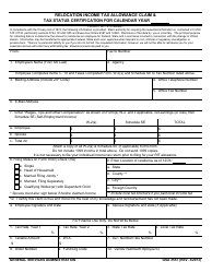 GSA Form 3557 Download Fillable PDF or Fill Online Relocation Income ...