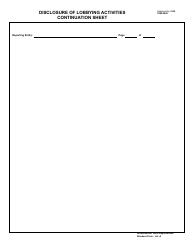 Form SF-LLL-A Download Fillable PDF or Fill Online Disclosure of ...