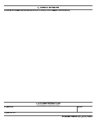 Form SF-330 Download Fillable PDF or Fill Online Extra Section H ...