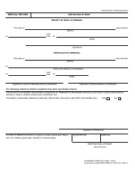 Form SF-523A Download Fillable PDF or Fill Online Disposition of Body ...