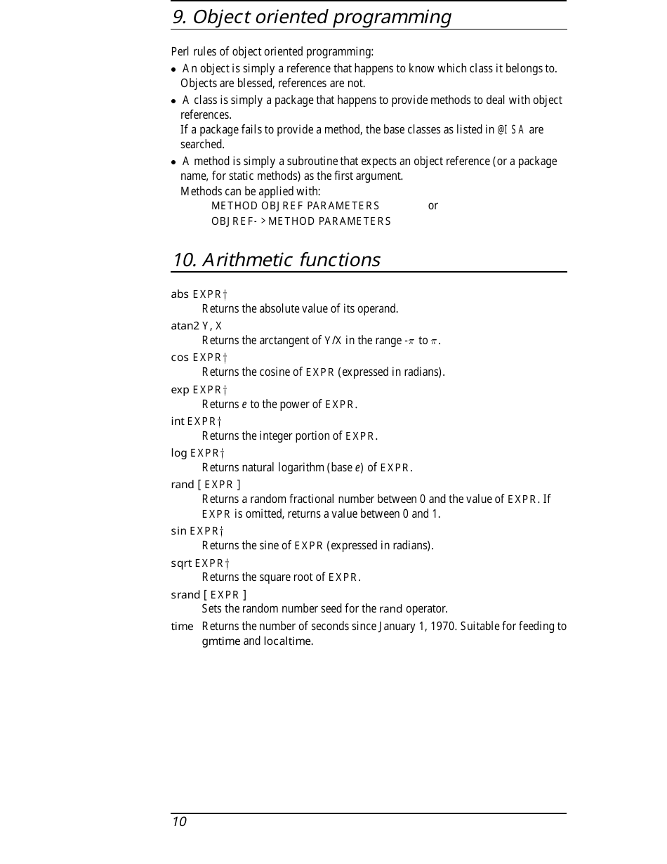 Perl Cheat Sheet - Squirrel Consultancy Download Printable PDF ...