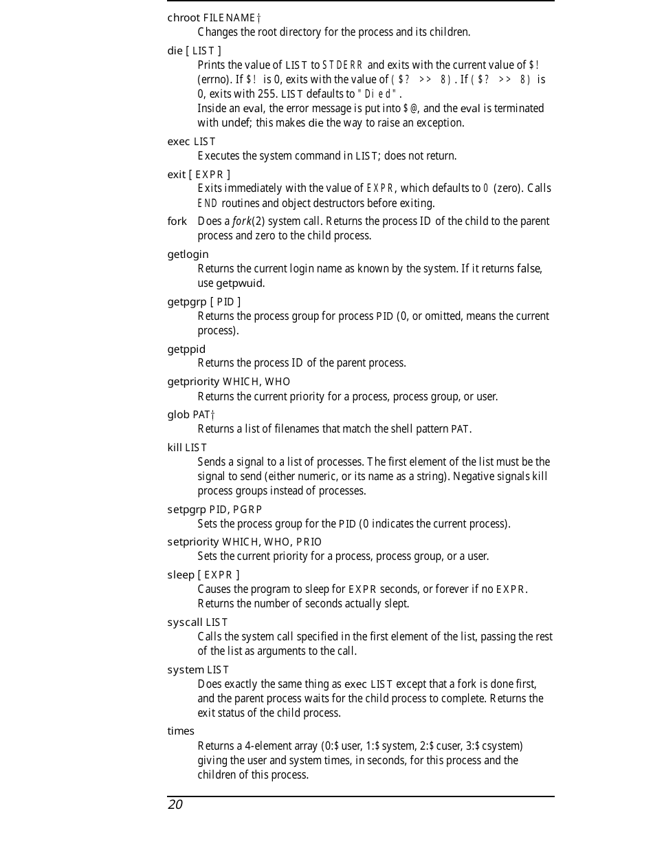 Perl Cheat Sheet - Squirrel Consultancy Download Printable PDF ...
