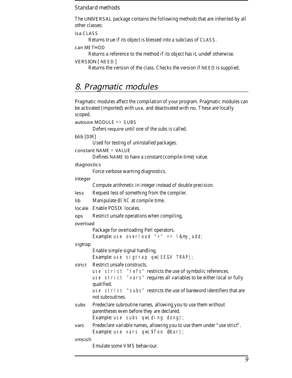 Perl Cheat Sheet - Squirrel Consultancy Download Printable PDF ...