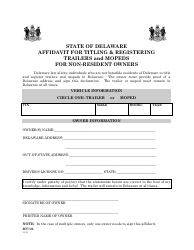 Delaware Department of Transportation - Division of Motor Vehicles ...