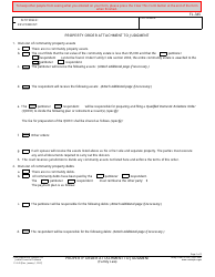 Form MC-025 Download Fillable PDF or Fill Online Attachment to Judicial ...