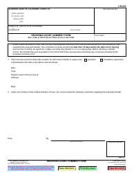Form CR-252 Download Fillable PDF or Fill Online Receiving Court ...